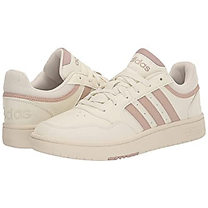 adidas Women's Hoops 3.0 Sneaker, Off White/Wonder Taupe/White, 9