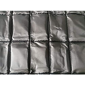 NRTFE Ice Boot for Horses, Horse Ice Pack Leg Wraps Compression Pad (Black)