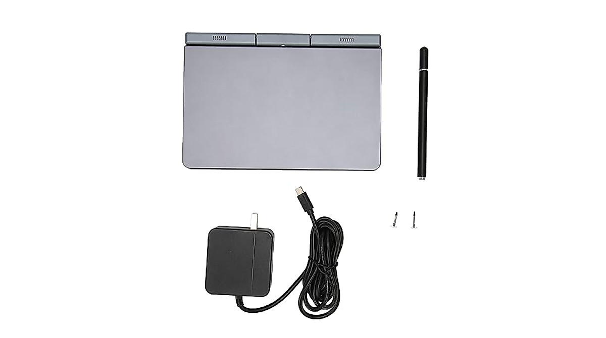 Jopwkuin Foldable Mini Laptop, 8 Inch Laptop PC Full Featured 180 ...