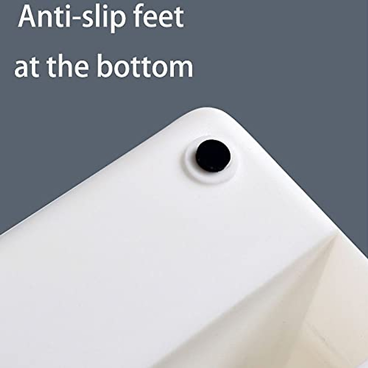 Kitchen Accessories Cap Shelf Lid Stand Spoon Rest Stove Organizer Spoon Holder Pot Lid Holder Pots Cover Rack Wall-Mounted(White)