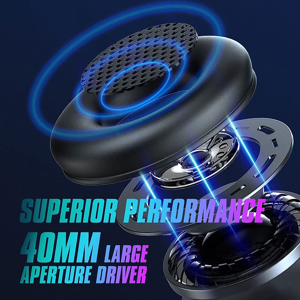 MIDOLA Gaming Wired AUX 3.5mm Cat Ear Headphone Over Ear LED Light Fit Adult & Kids Girl Boy Foldable Stereo Headset Earmuffs with Mic for PC PS4 Game Cellphone Laptop Pad Pink