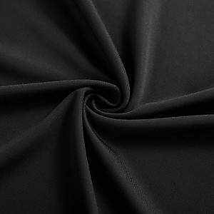 Women's UPF 50+ Sun Protection Long Sleeve Performance Active Top Shirts Fitness Workout Running Sports Leisure T-Shirt (3XL, Black)