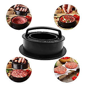 Burger Mold Hamburger Press Patty Maker Different Size Patty Molds, Works Best for Stuffed Burgers Press, Sliders, Regular Beef Burger -100 Wax Papers