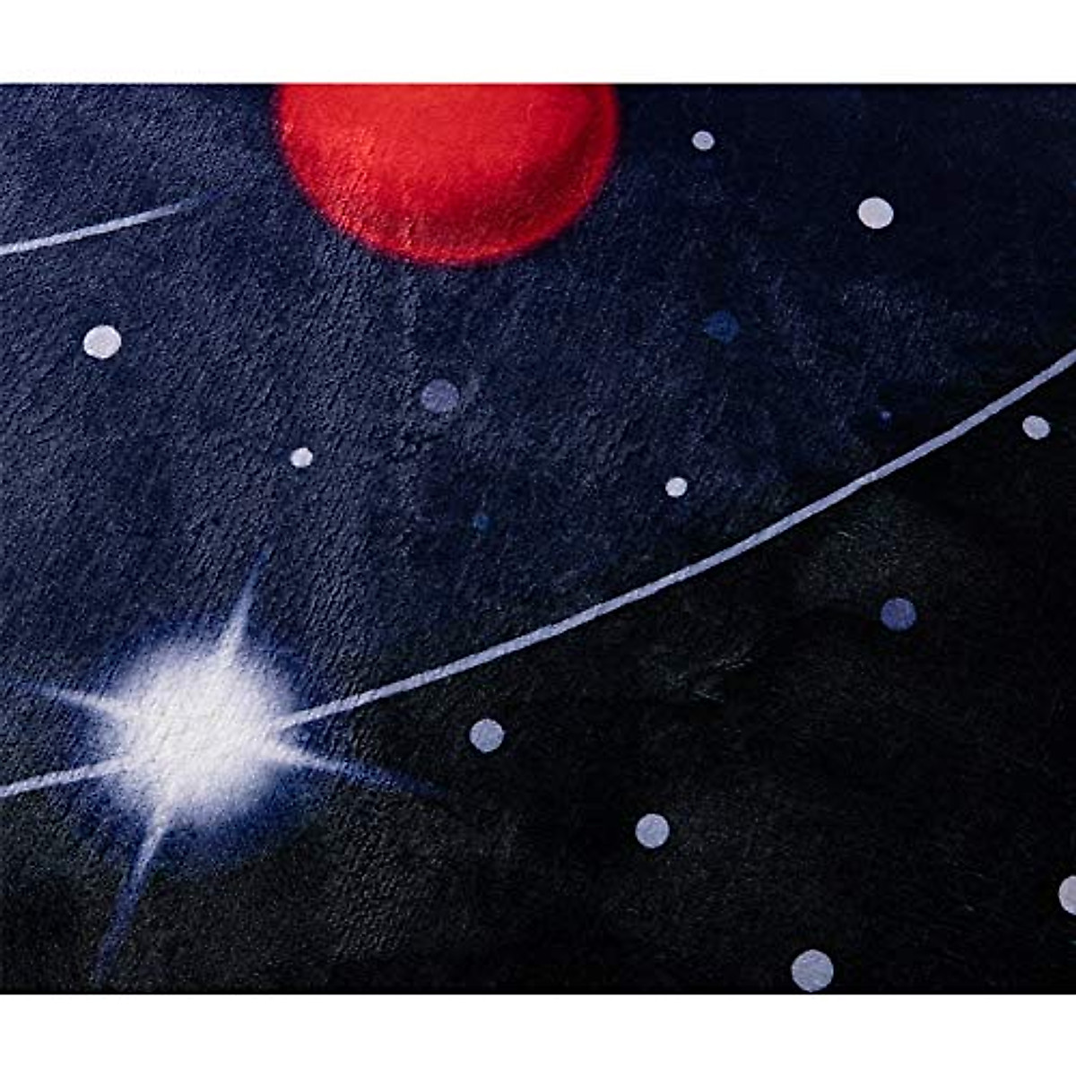 Solar System Throws Blankets for Couch Plush Throw Blankets Soft Cozy Blanket Fleece Throw Blanket Couch Blanket Reversible Bed Throw TV Blanket Comfort Caring Gifts (color1, 50"x60")