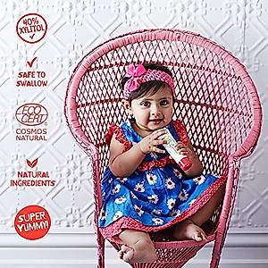 Jack N' Jill Natural Kids Toothpaste - Flavor Free - Organic, Gluten Free, Vegan, BPA Free, Fluoride Free, SLS Free, Dairy Free - Make Toothbrushing Fun for Kids - 1.76 oz (Pack of 1)