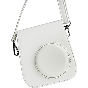 Fujifilm Instax Mini 11 Instant Camera + Fuji Instax Film 20 Shots + Protective Case + Frames Design Kit (Ice White)