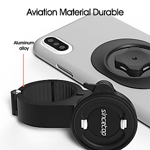 sincetop Handlebar Mount + Car Adhesive Mount