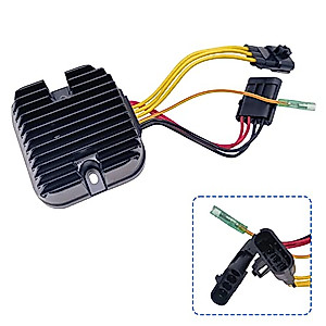 LINGYAO Voltage Regulator Rectifier compatible with Polaris ATV/UTV 2008-2009 Polaris Ranger 500 2007-2009 Ranger 700 2008-2009 RZR 800 2007-2010 Sportsman 800 Replace # 4011925 4012384 4011569