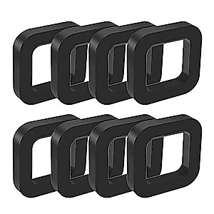 AEDIKO 8pcs Hitch Receiver Silencer Pad 2inch for All 2 inch Trailer Hitch Receiver to Adjustable Ball Mounts,Reduce Rattle,Eliminate Noise and Provide Cushion Between Receivers and Tow Hitches
