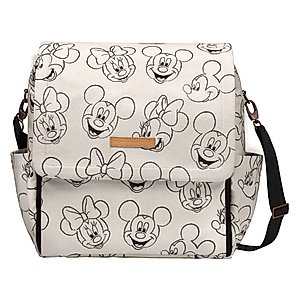 Petunia Pickle Bottom Boxy Backpack | Diaper Bag | Diaper Bag Backpack for Parents | Top-Selling Stylish Baby Bag | Sophisticated and Spacious Backpack for On The Go Moms | Sketchbook Mickey & Minnie