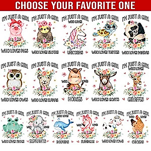 Wassmin Personalized Pig Tumbler Cup With Lid 20 oz 30 oz Custom Name Just A Girl Who Loves Pigs Stainless Steel Double Wall Vacuum Tumblers Coffee Travel Mug Birthday Christmas Gifts For Women Girls