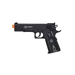 SOFT AIR USA Colt Special Combat 1911 CO2 Powered Airsoft Pistol, Black, 400-450 FPS