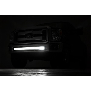 Rough Country 40" Black Series Curved Dual Row DRL CREE LED Light Bar - 72940BD