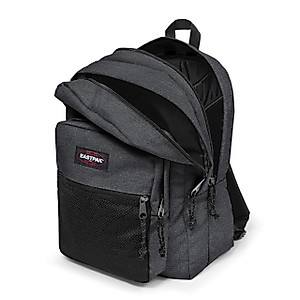 Eastpak Pinnacle Backpack - Bag for School, Travel, Work, or Bookbag - Black Denim