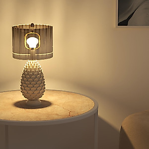 SAYGOER Marble Coffee Table Small Round Center Table Simple Modern Boho for Living Room Home Office, 27.6 * 27.6 * 17.7, Easy Assembly, Cream White Faux Marble