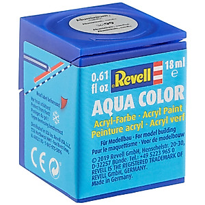 Revell 18ml Aqua Color Acrylic Paint (Aluminium Metallic Finish)