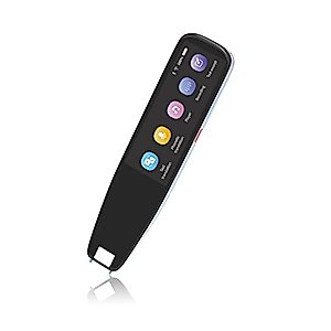 Scan ReaderPen, ROATEE 112 Language Scanning Translation Pen, Document Scanner, 16GB Digital Dictionary Smart Translation Bluetooth Mobile Scanner, Text to Speech for Dyslexia