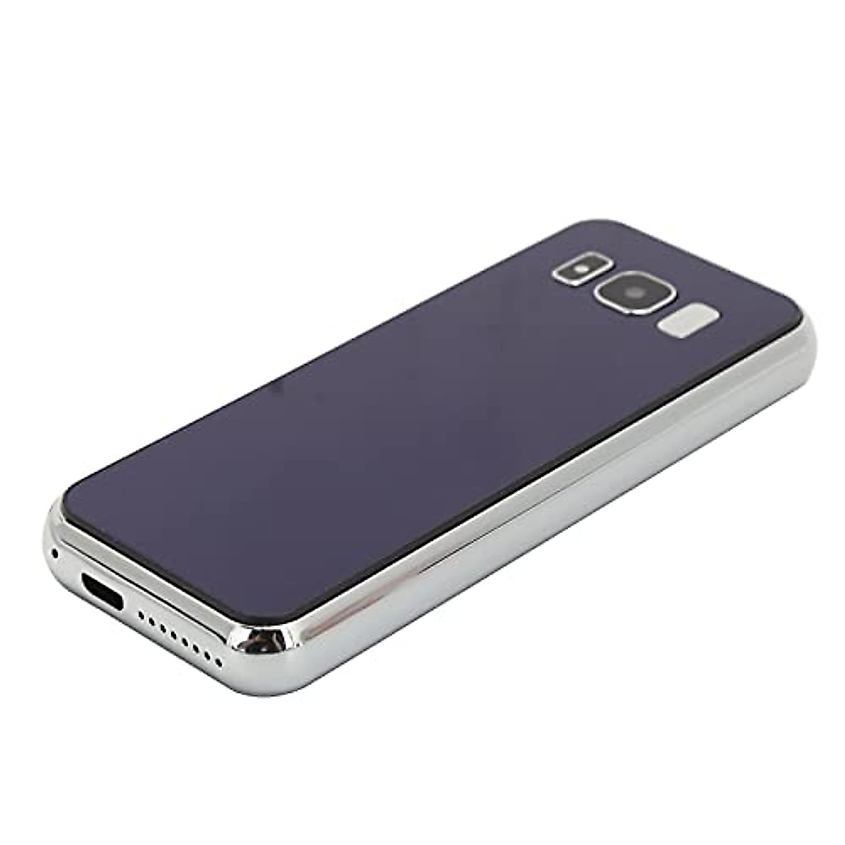 GOWENIC Mini Smartphone, Unlocked Children Phone, Pocket Cellphone, Portable Mobile Phone, 32MB+32MB, Dual Card Dual Standby, Mini Cell Phone for Children (Dark Blue)