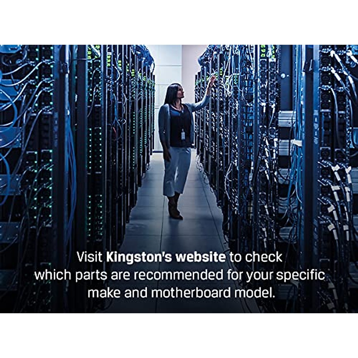 Kingston Server Premier 8GB 2666MT/s DDR4 ECC CL19 DIMM 1Rx8 Server Memory Hynix D - KSM26ES8/8HD