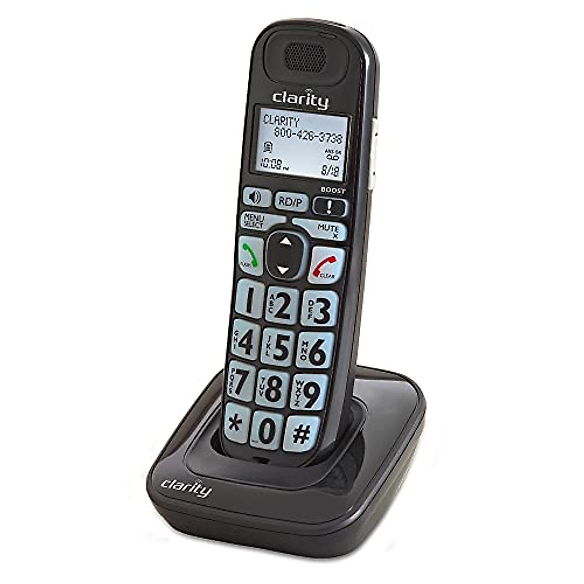 Clarity E814 Moderate Hearing Loss Cordless Phone with E814HS Expandable Handset Bundles (Clarity E814 with 3 E814HS)