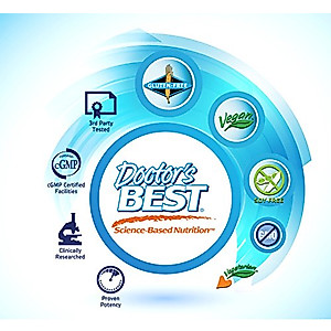 Doctor's Best Trans-Resveratrol 600, Non-GMO, Vegan, Gluten Free, Soy Free, 600 mg, 60 Veggie Caps (DRB-00416)