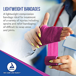 Dynarex Sensi Wrap, Rainbow Color, 2 Inches X 5 Yards, 36 Count