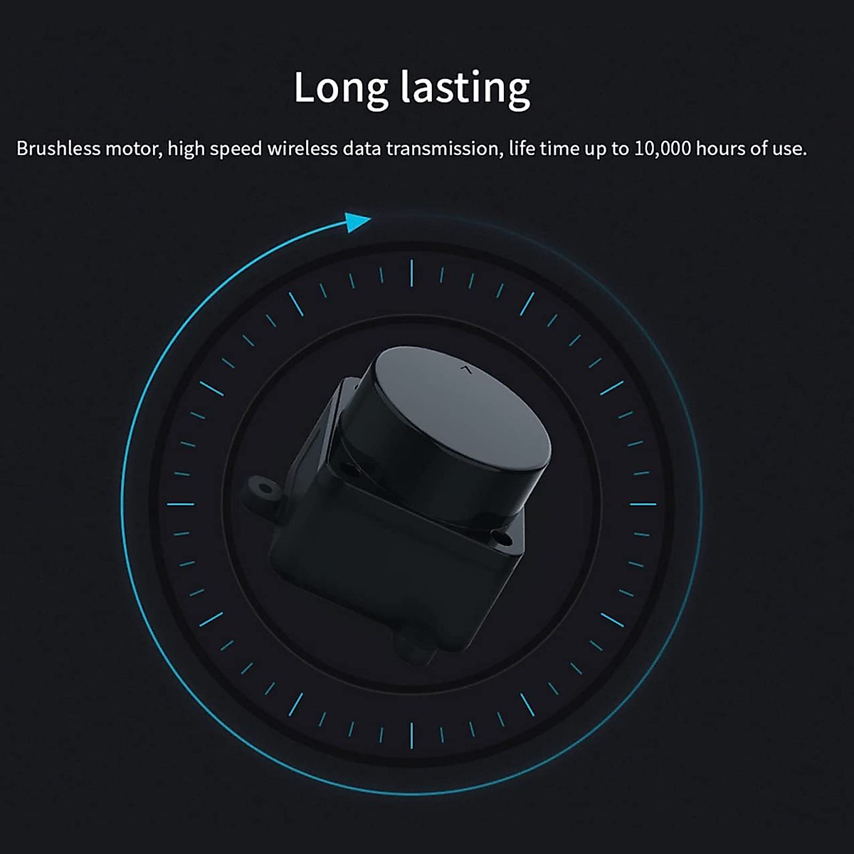 LD06 Lidar Sensor, 360 Degree DTOF Laser Scanner, Lidar Module, Lidar Detector, 4500Hz Ranging Frequency TOF Module for Education, Robot, Cleaner