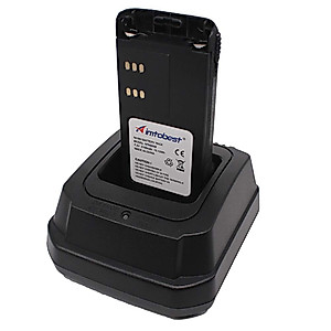 NTN9858C 2100mAh Ni-MH Battery with WPLN4114AR NO-IMPRES Charger Compatible for Motorola Radio XTS2500 XTS1500 PR1500 MT1500