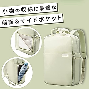 Elecom BM-OF04GN2 Off-toco Computer Case, 3-Way PC Backpack, Business & Casual, Green, Size M