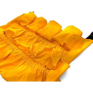 Farag Janitorial Trash Can Caddy Bag | Fits 32-48 Gallon Can | 12 Pockets | Large Round and Square Trash Cans.