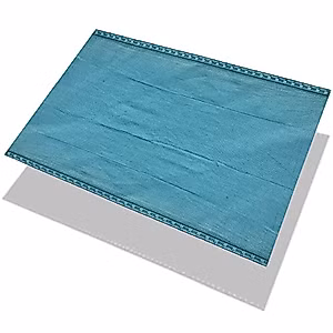 Alion Home 35% Sunblock DIY Shade Cloth - Garden Netting - Mesh Sun Shade Cover for Garden Patio Plants - Green (6' x 12')