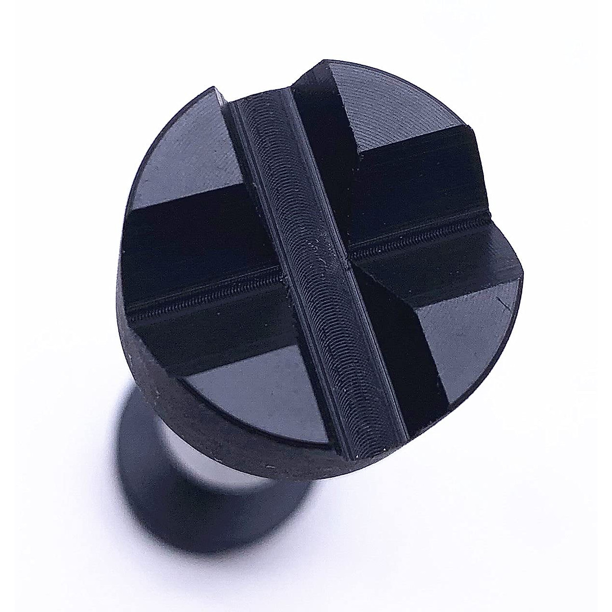 Jiayouy Luthier Guitar Tool Metal Brace Repair Jack Sound Beam Support 2-7/8" to 4-3/8" Silver