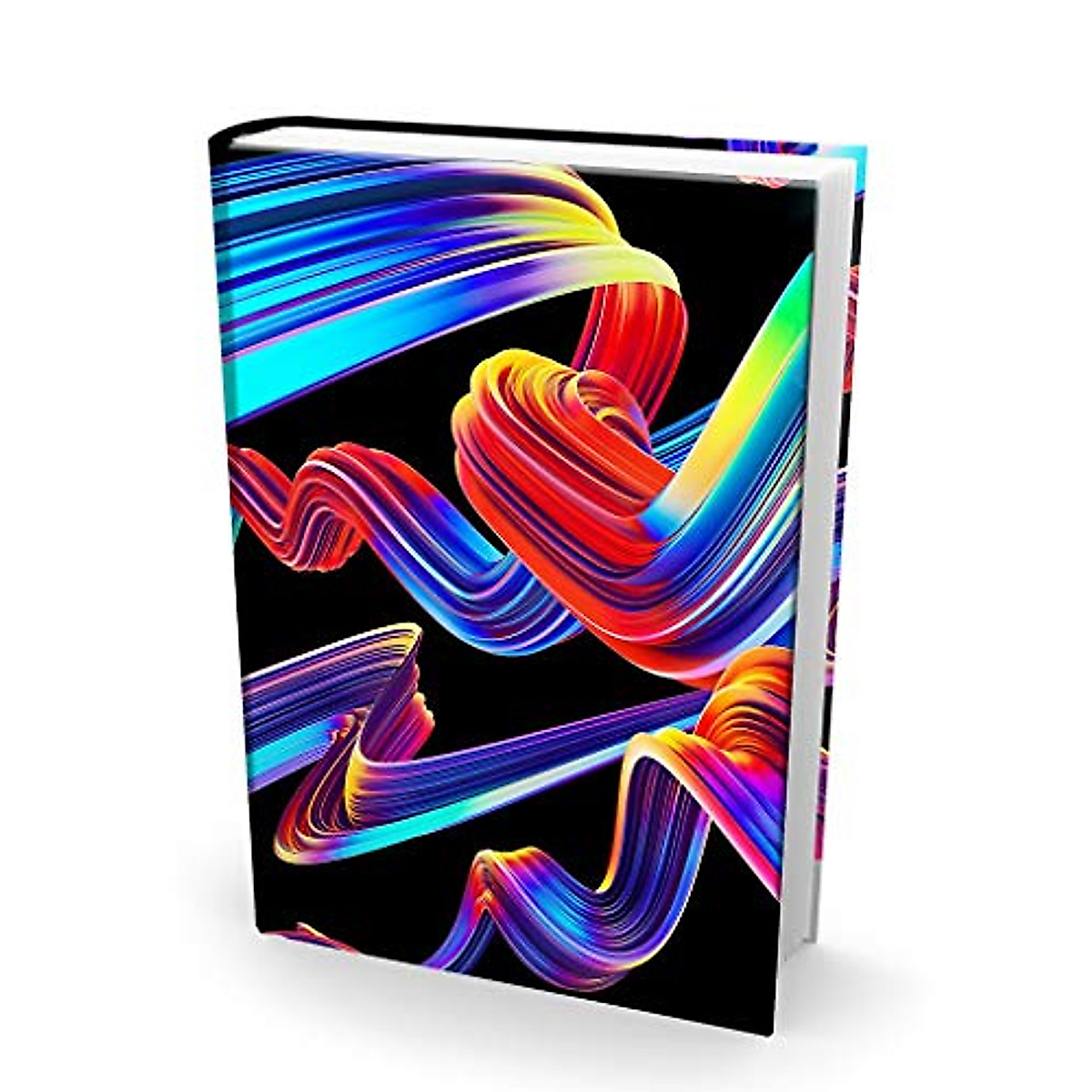 Book Sox Stretchable Book Cover: 6 Print Value Pack. Fits Most Hardcover Textbooks up to 9 x 11. Adhesive-Free, Nylon Fabric School Book Protector Easy to Put On Jacket wash Re-use (Ultra Print2020)