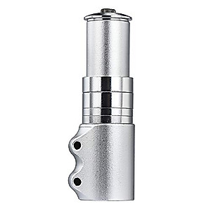 Toxz Aluminum Alloy Bicycle Front Fork Stem Extender,Stem Increased Control Tube Extend,Handlebar Stem SL,Handlebar Fork Stem,Diameter: 28.6MM