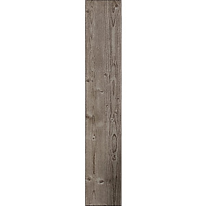 39"x6.5" Foam Ceiling Planks - 12pc Pack - Covers 21.1sqft - Glue Up Application - Easy DIY - Choose Your Finish - Decorative Ceiling Tiles (Driftwood)