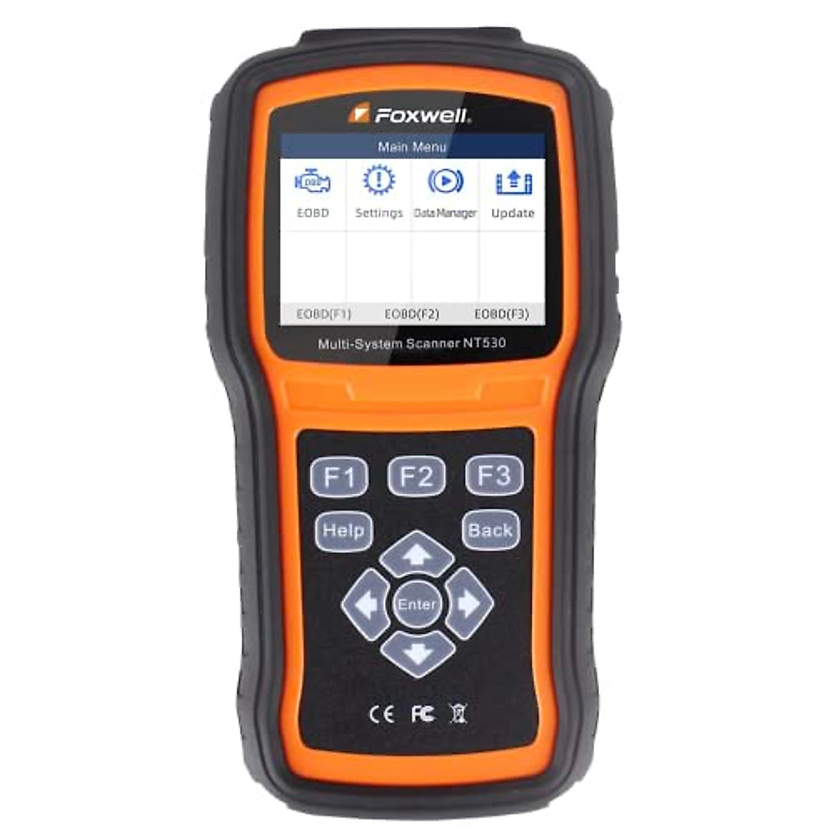 FOXWELL NT530 for Porsche - All Systems, All Maintenance Service - Bidirectional Diagnostic Scan Tool OBD2 Scanner Automotive Code Reader ABS Bleed SRS Airbag SAS TPMS TPS EPB Oil Reset CKP