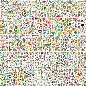 COKTAK 50 Sheets 800+ Patterns 3D Cute Temporary Tattoos For Kids Boys Girls Summer Style Cartoon Unicorn Dinosaur Small Temporary Tattoos Mermaid Animals Party Fake Tattoo Stickers Children Body Face