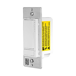 Zooz Z-Wave Plus S2 Double Switch (White) ZEN30 for Fan and Light Combo (NO Speed Control), Signal Repeater, Hub Required (Works with Hubitat, Wink, SmartThings, Vera)