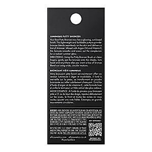 e.l.f. Luminous Putty Bronzer, Lightweight Putty-to-Powder Bronzer For A Radiant, Glowing Finish, Highly Pigmented, Vegan & Cruelty-Free, Island Hopping