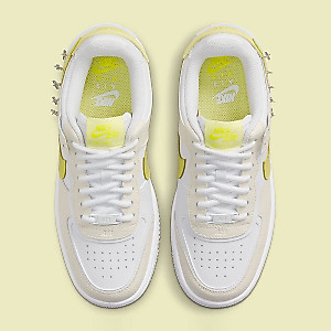 Nike Women's Shoes Air Force 1 Shadow SE Pale Ivory Light Zitron DJ5197-100 (Numeric_9)