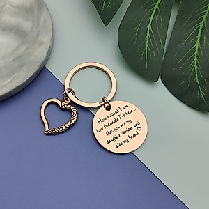 Vadaka Daughter in Law Keychain Daughter in Law Gifts from Mother in Law Wedding Gift Bonus Daughter Gift Jewelry Bridal Shower Gift Step Daughter Gift Appreciation Jewelry Christmas Birthday Gift