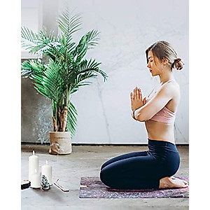 Cone Top Pillar Candles by Bask - Set of 3-3" x 4", 6", and 8" Dripless Unscented Candles in White for Home Decor, Relaxation & All Occasions