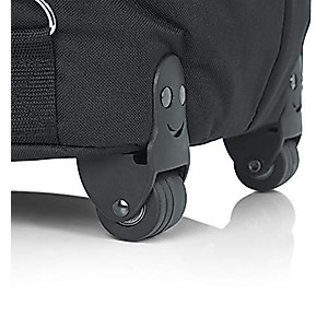 Gator Cases Protechtor Series Padded Conga Gig Bag with Adjustable Strap and Wheels; Fits most Standard Sized Conga's (GP-CONGA-W)