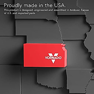 Vornado 693 Mid-Size Whole Room Air Circulator Fan with Adjustable Height,Black,Medium