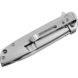 GRAND WAY Pocket Knife - Folding Knofe with G-10 Handle - Best Survival Hunting EDC Work Military Bushcraft Knifes Pocket Clip - Foldable Camping Outdoor Knives with Clip - Best Gifts for Men S-37