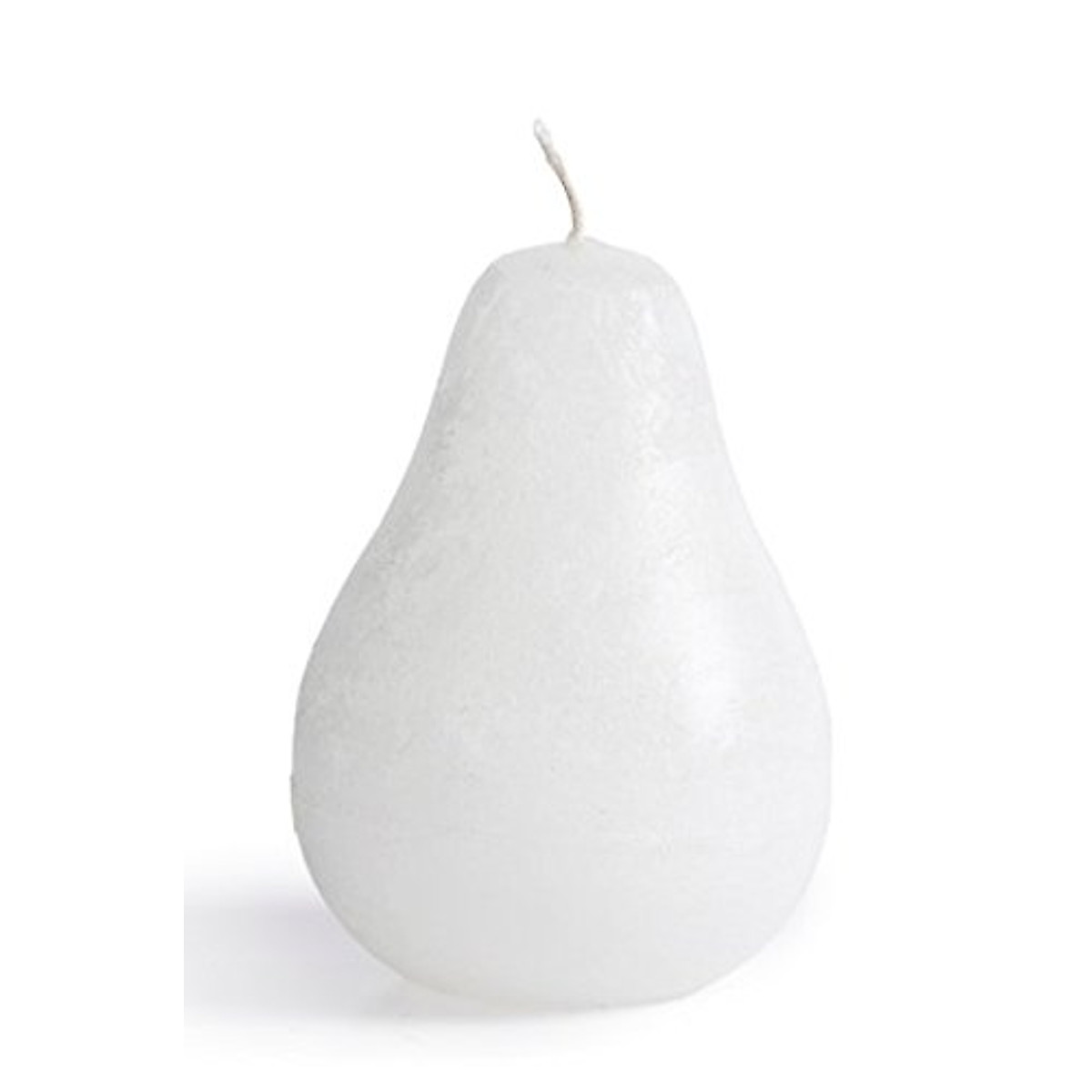 Vance Kitira White Pear Shaped Timber Candle