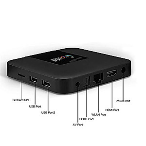 TX3 Mini Pro Android 10.0 TV Box Quad Core 2GB RAM 16GB ROM 2.4G/5.8G Dual Band WiFi Bluetooth 4.2 4K Smart Android Media Player