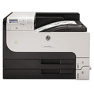 HP LaserJet Enterprise M712dn Monochrome Printer with built-in Ethernet & 2-sided printing (CF236A)