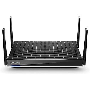 Linksys Mesh WiFi 6 Router, Dual-Band, 3,000 Sq. ft Coverage, 40+ Devices, High-Speed Router for Streaming & Gaming, Speeds up to (AX6000) - MR9610