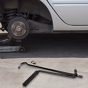 TorSor 2 Pack Car Scissor Jack Crank Handle Replacement Labor-Saving Quick Lug Handle Instead of Jack Ratchet Wrench for Car Jack Kit Scissor Lift Jack Emergency Tire Changing Jacks